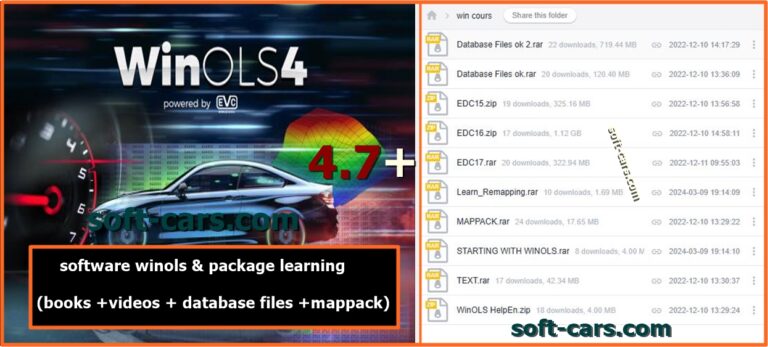 Winols software + package learning – AUTOMOTIVE